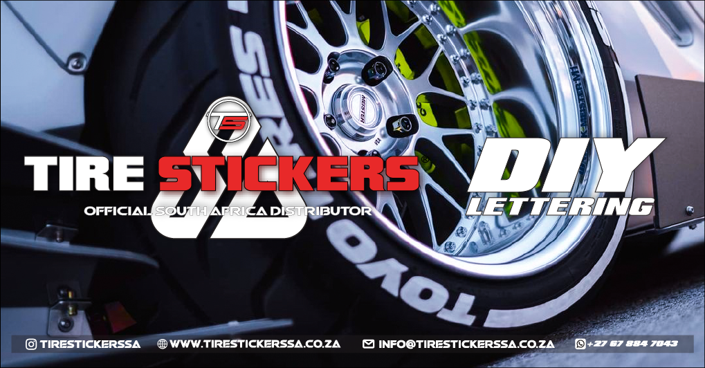 Tire Stickers South Africa – Custom and Brand Tyre Lettering