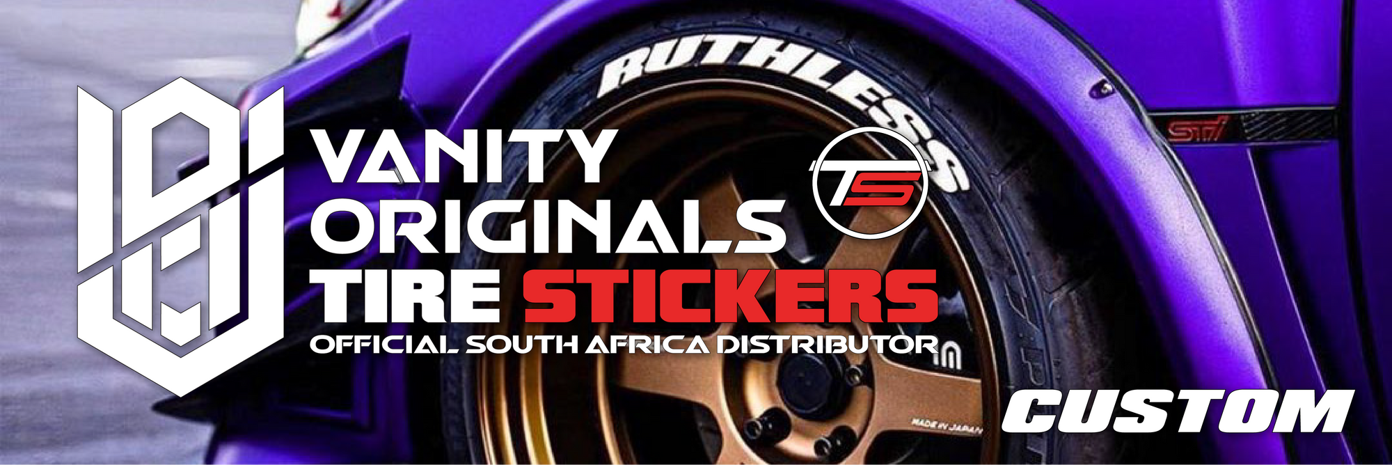 Custom Letter Designer – Tire Stickers South Africa