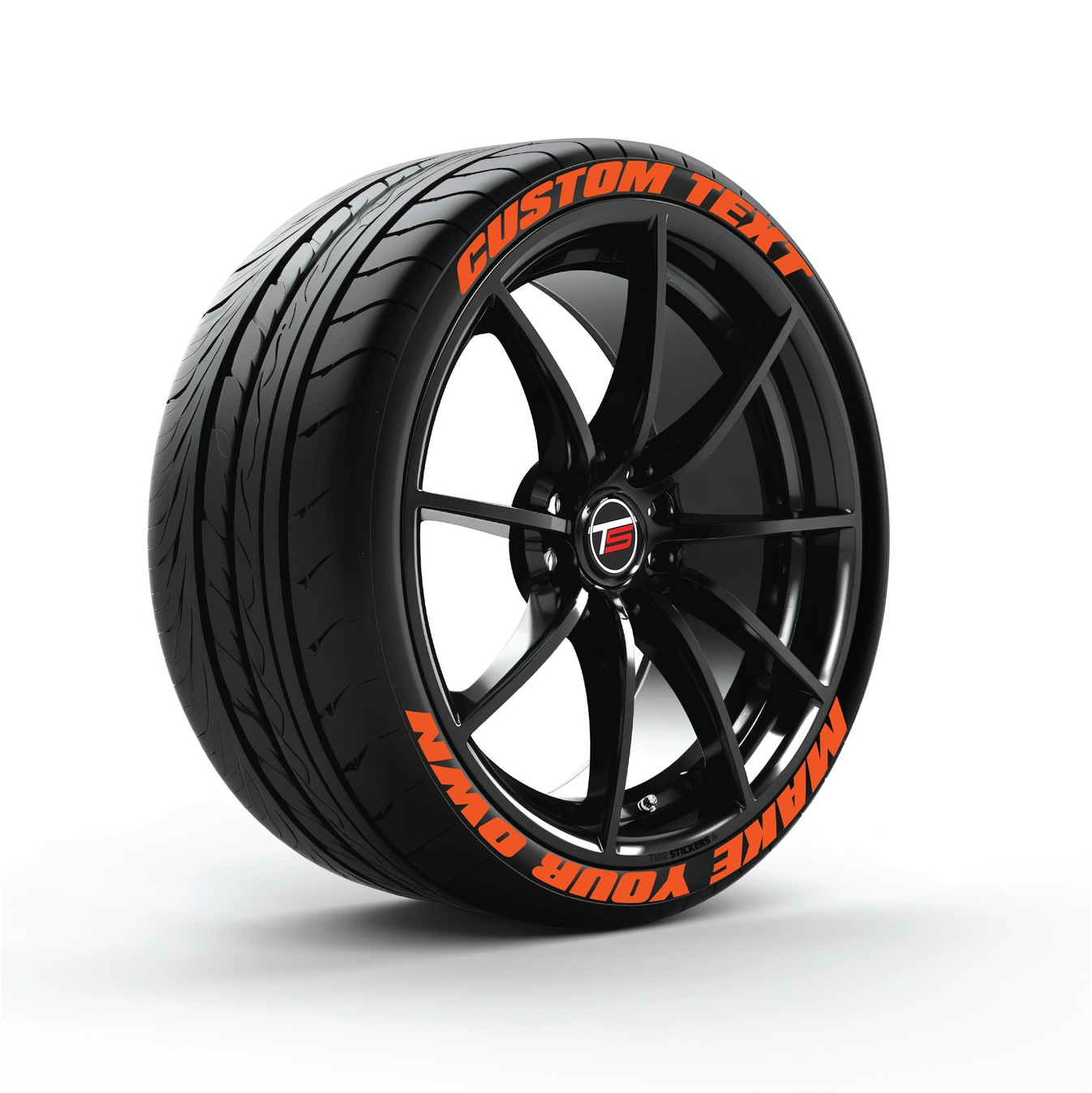 Custom Wording ,Create Your Own Text Tire Stickers – Custom and Brand ...