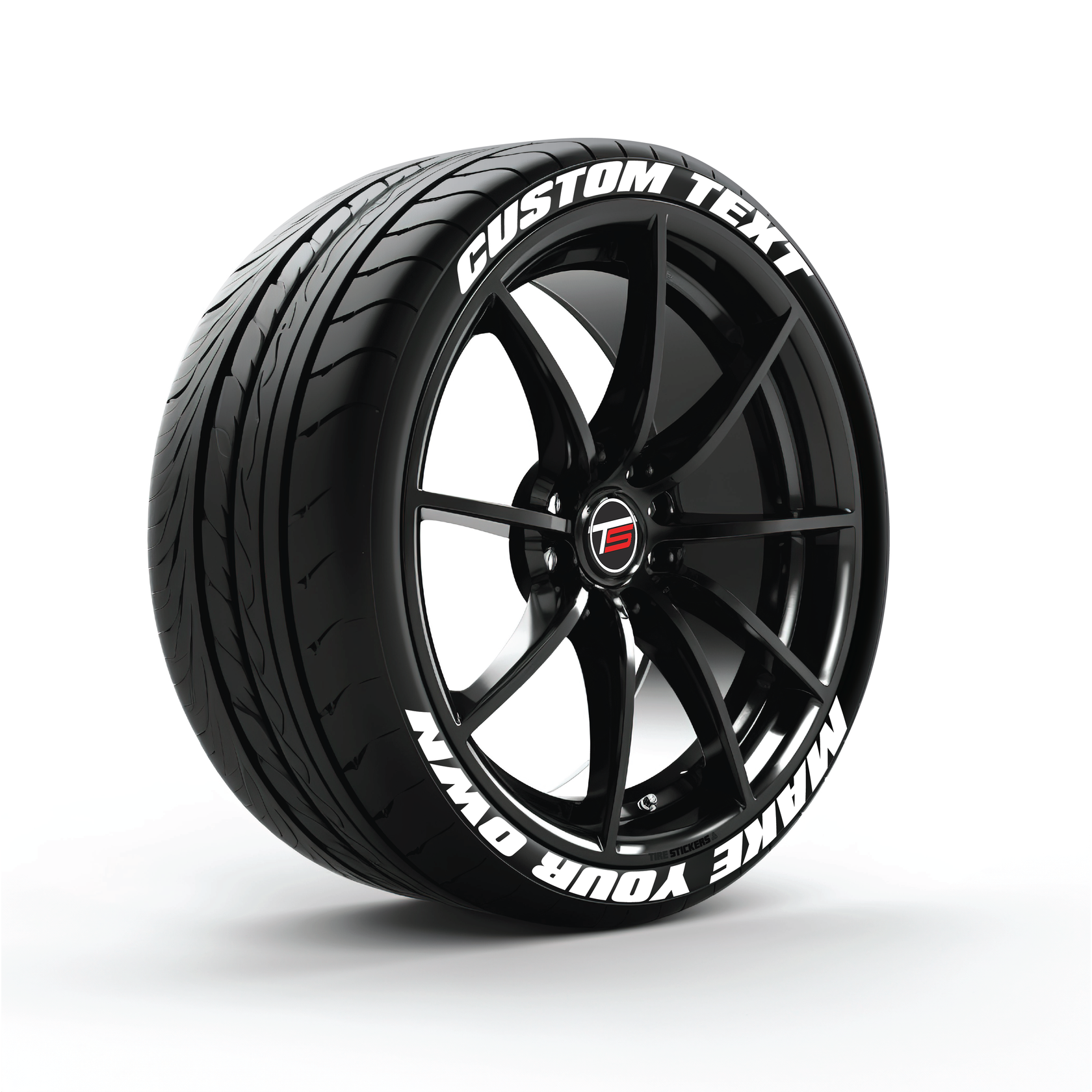 Custom Wording ,Create Your Own Text Tire Stickers – Custom and Brand ...
