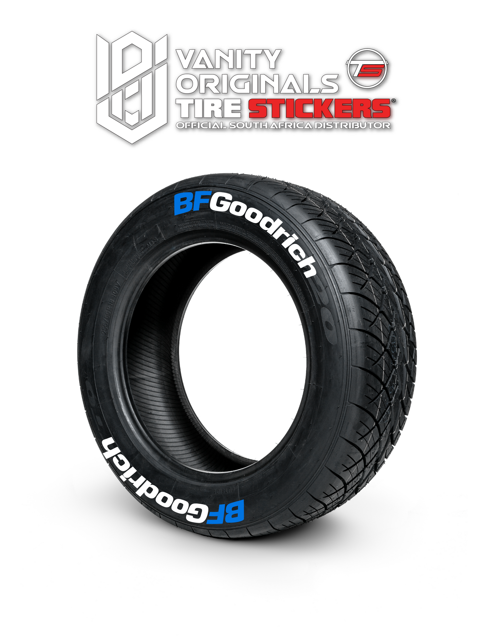BFGoodrich Tyre Lettering Kit – Tire Stickers South Africa