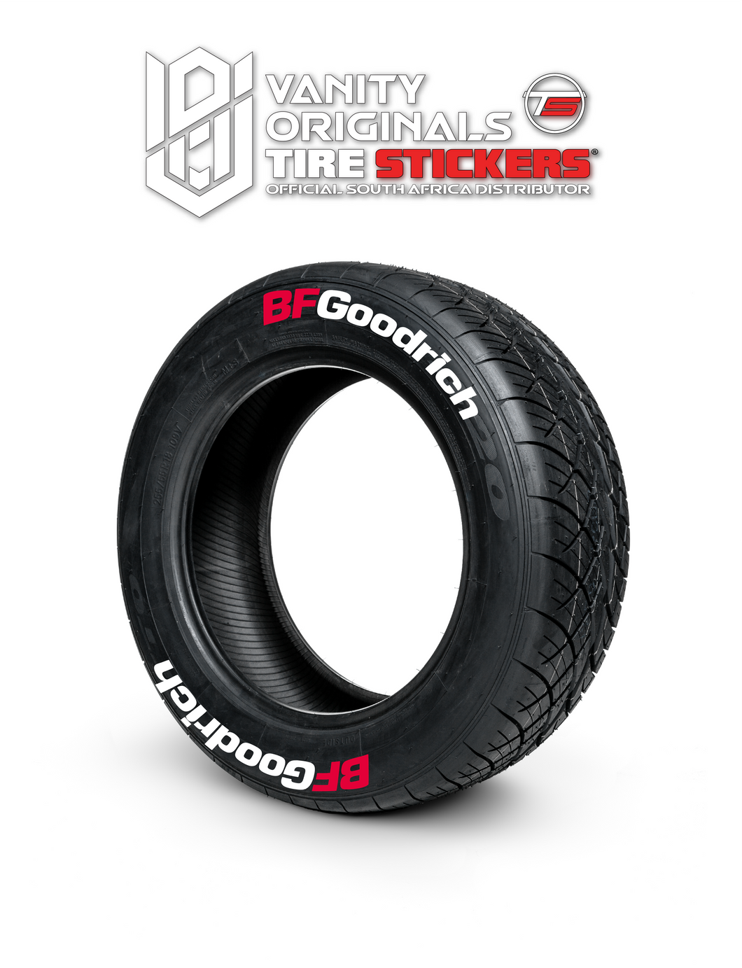 BFGoodrich Tyre Lettering Kit – Tire Stickers South Africa